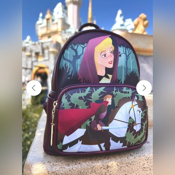 Loungefly | Bags | Loungefly Sleeping Beauty Aurora Madbagger Exclusive ...